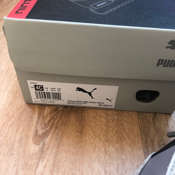Puma | Shoes | Puma Future Rider Nes Super Mario Size 4c | Poshmark